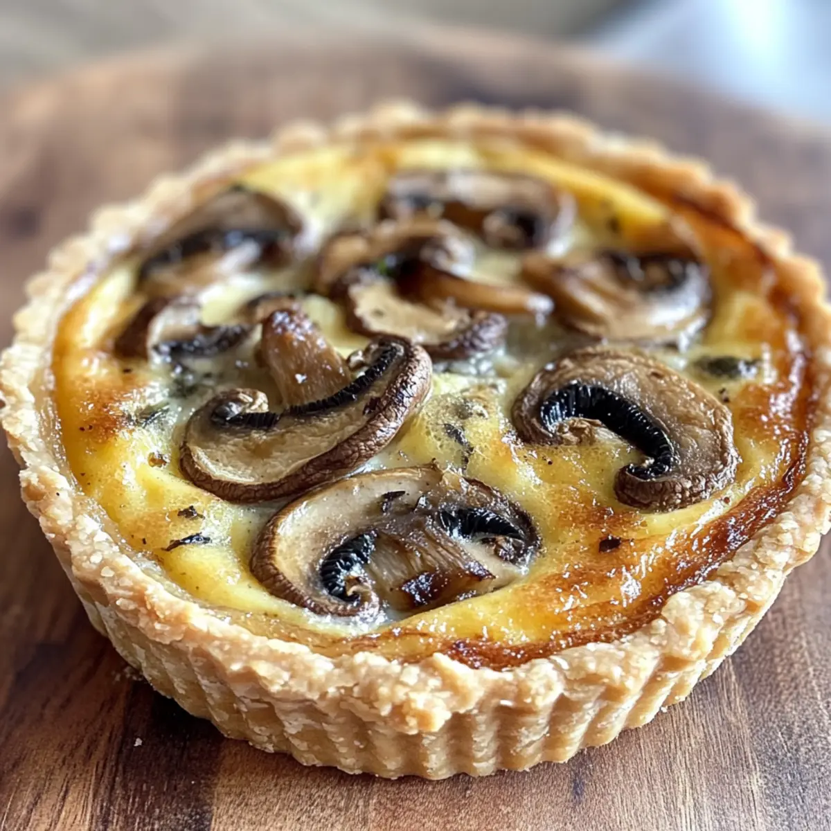 Irresistible Low Calorie Mini Mushroom Quiche for Guilt-Free Indulgence