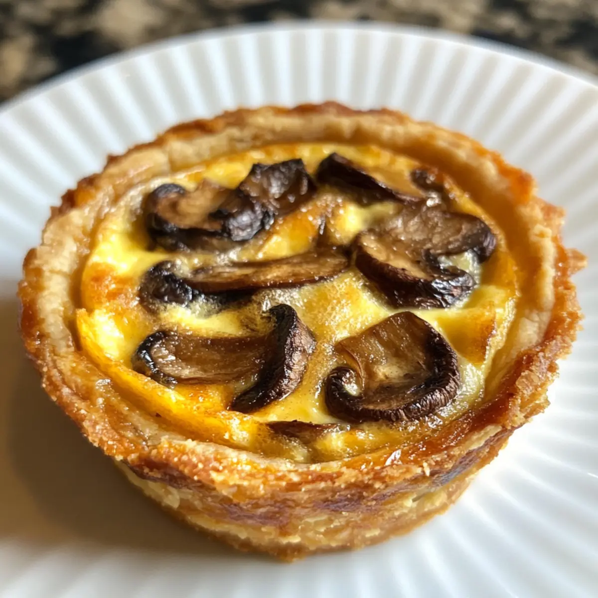 Irresistible Low Calorie Mini Mushroom Quiche for Guilt-Free Indulgence