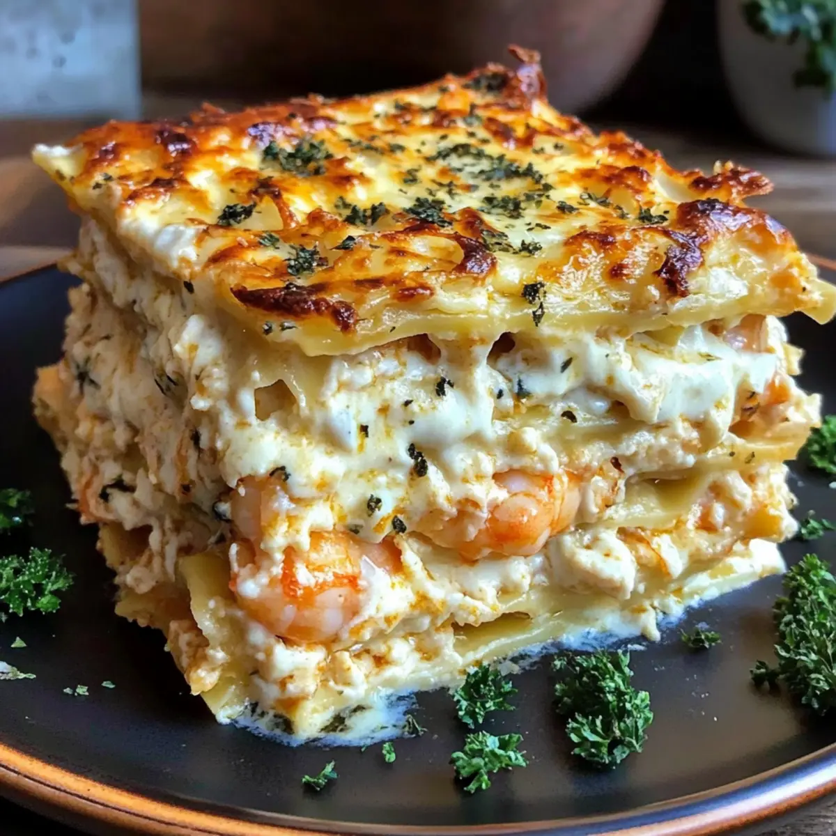 Irresistible Shrimp Crab Lasagna for Comfort Food Lovers