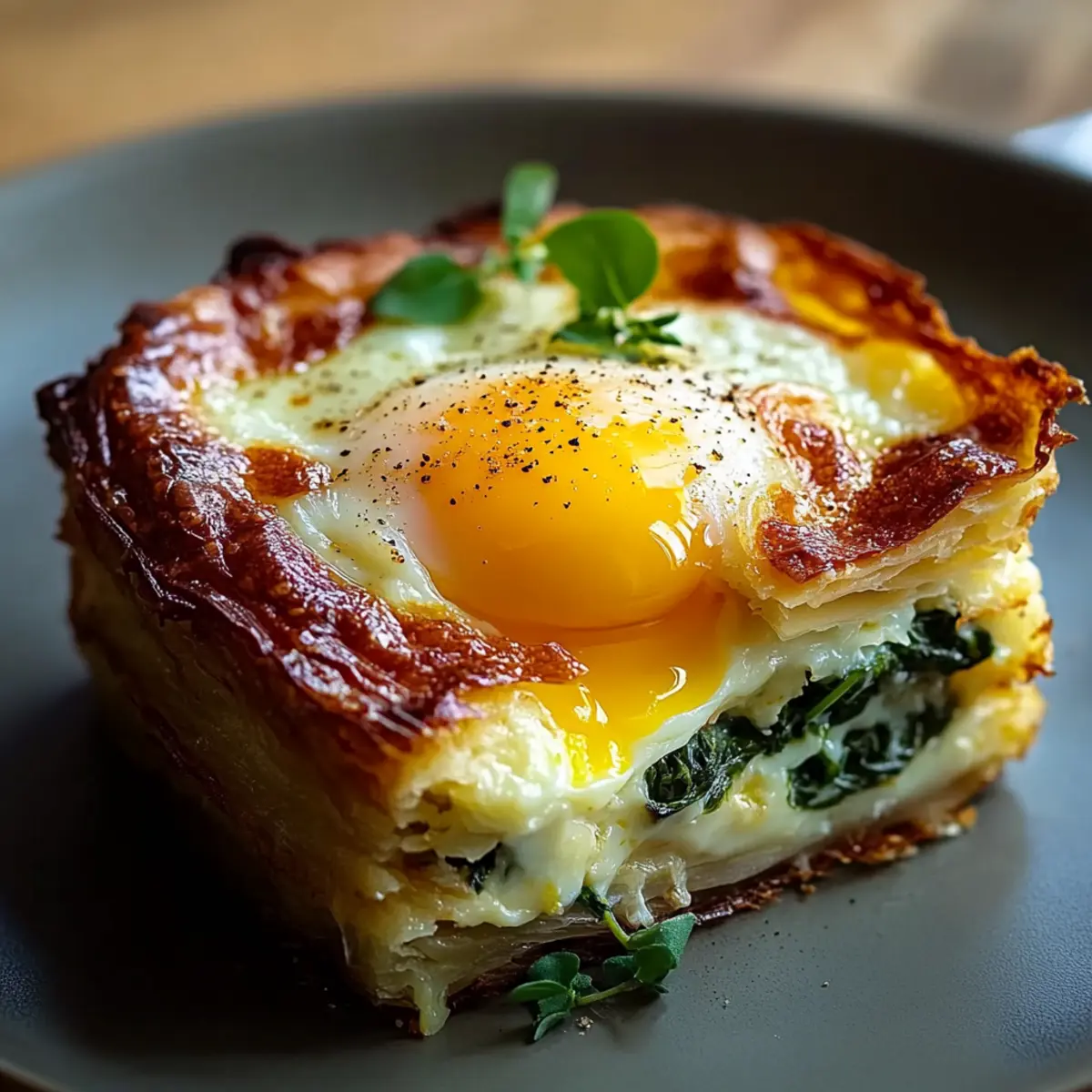 Baked Eggs Napoleon: Irresistible Comfort Food for Brunch