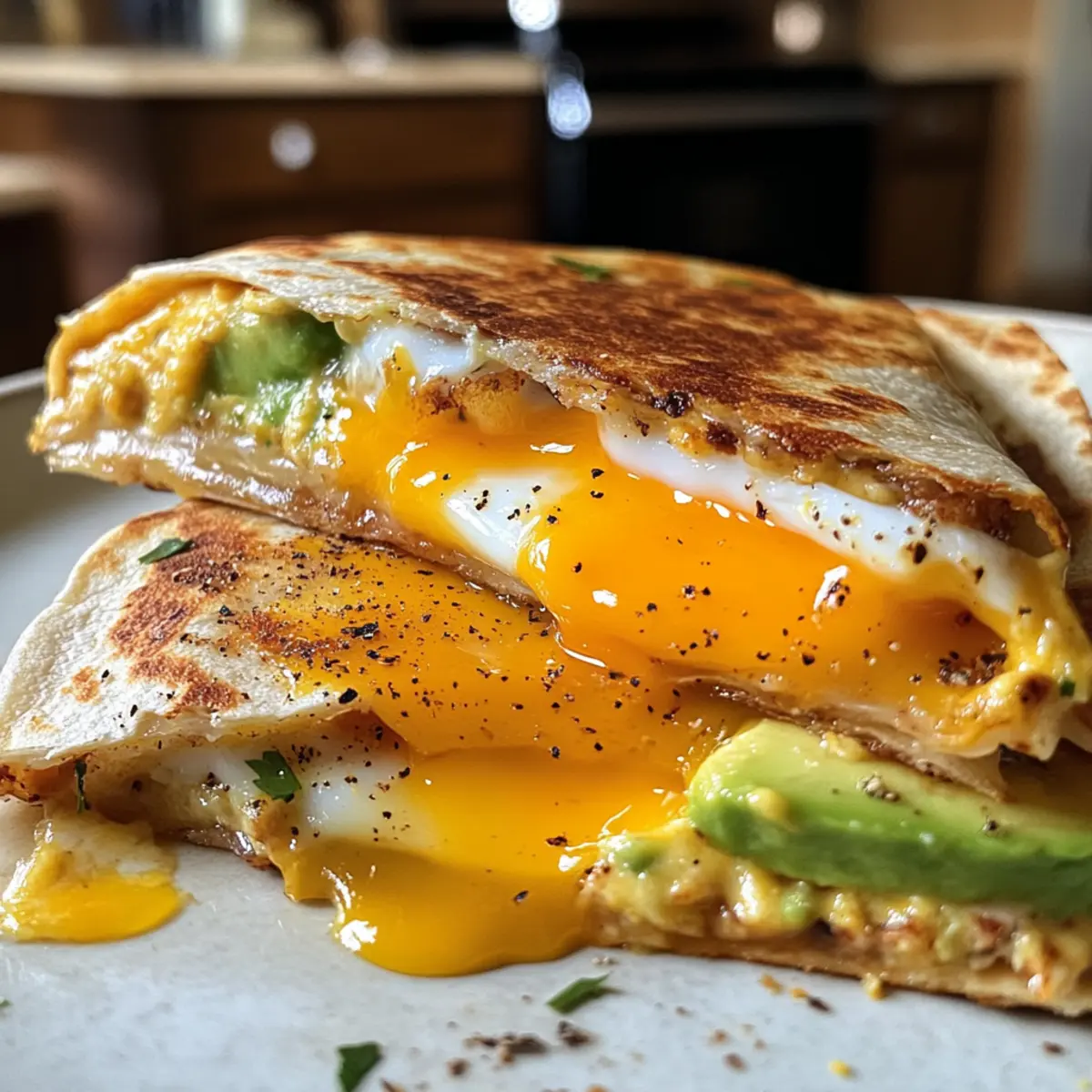 Irresistible Fried Egg Quesadilla: Delicious Breakfast Treat
