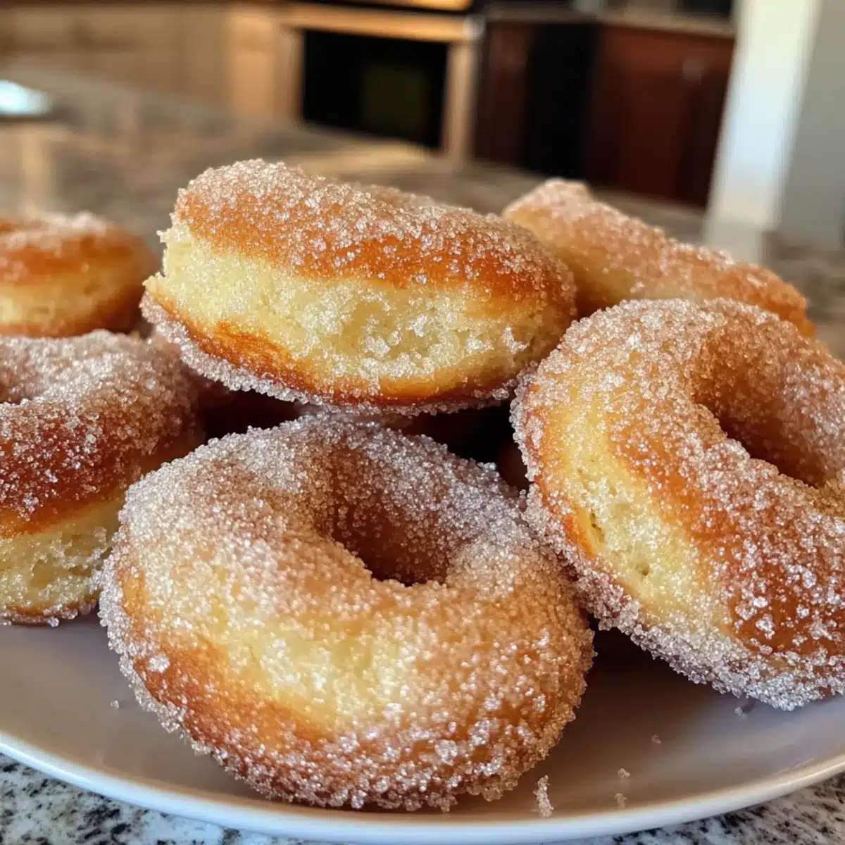 Homemade Sugar Donuts: Irresistibly Soft and Quick to Make