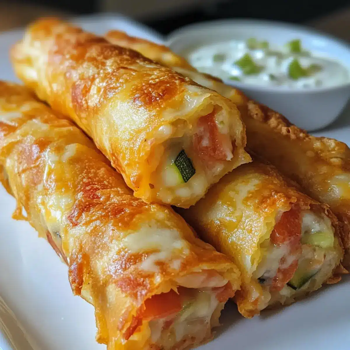 Ultimate Cheesy Baked Vegetable Rolls: Deliciously Crispy Snack