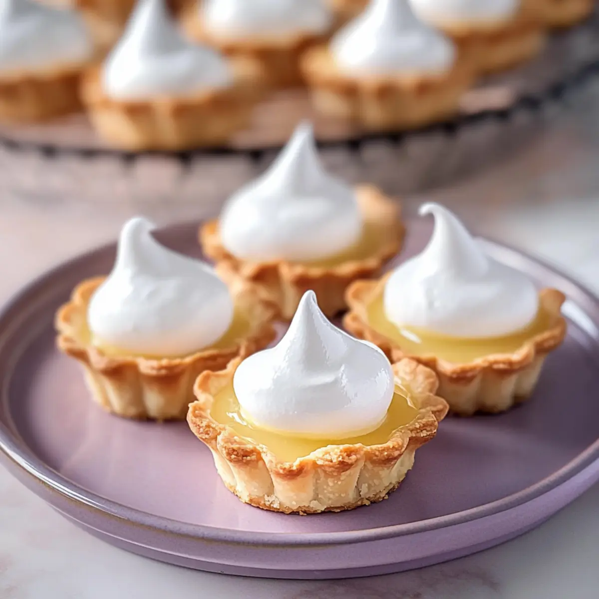 Irresistible Mini Lemon Meringue Tarts: Bite-Sized Delight