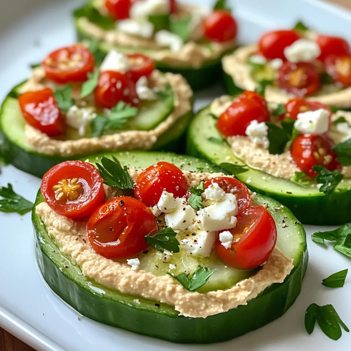 Ultimate Cucumber Hummus Bites for a Delicious Snack