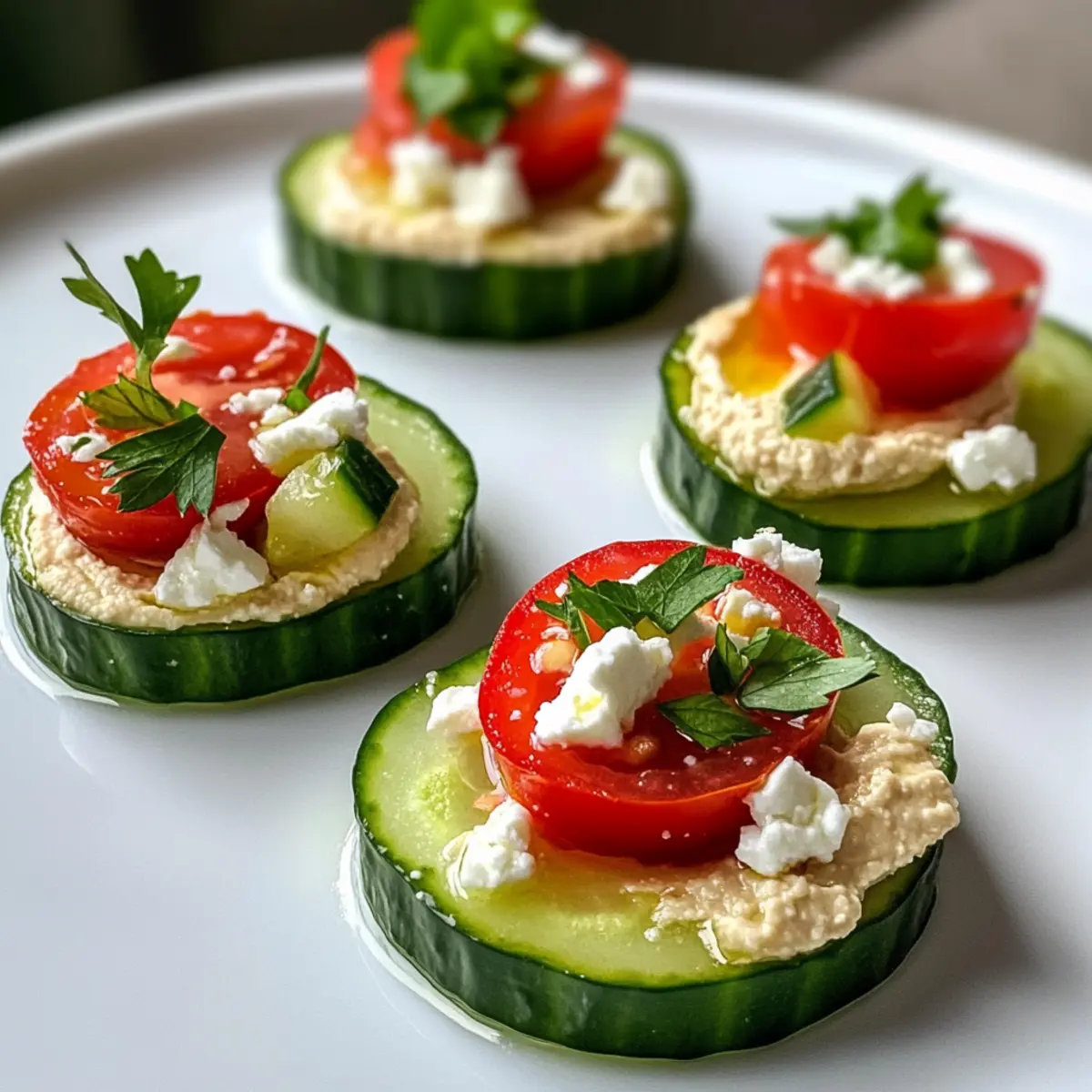 Ultimate Cucumber Hummus Bites for a Delicious Snack