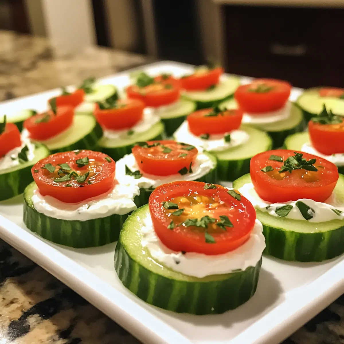Irresistible Cucumber Bites: Quick, Creamy Appetizer Delight