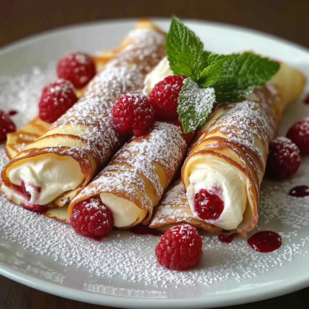Irresistible Raspberry Vanilla Cream Crepes for Brunch Bliss