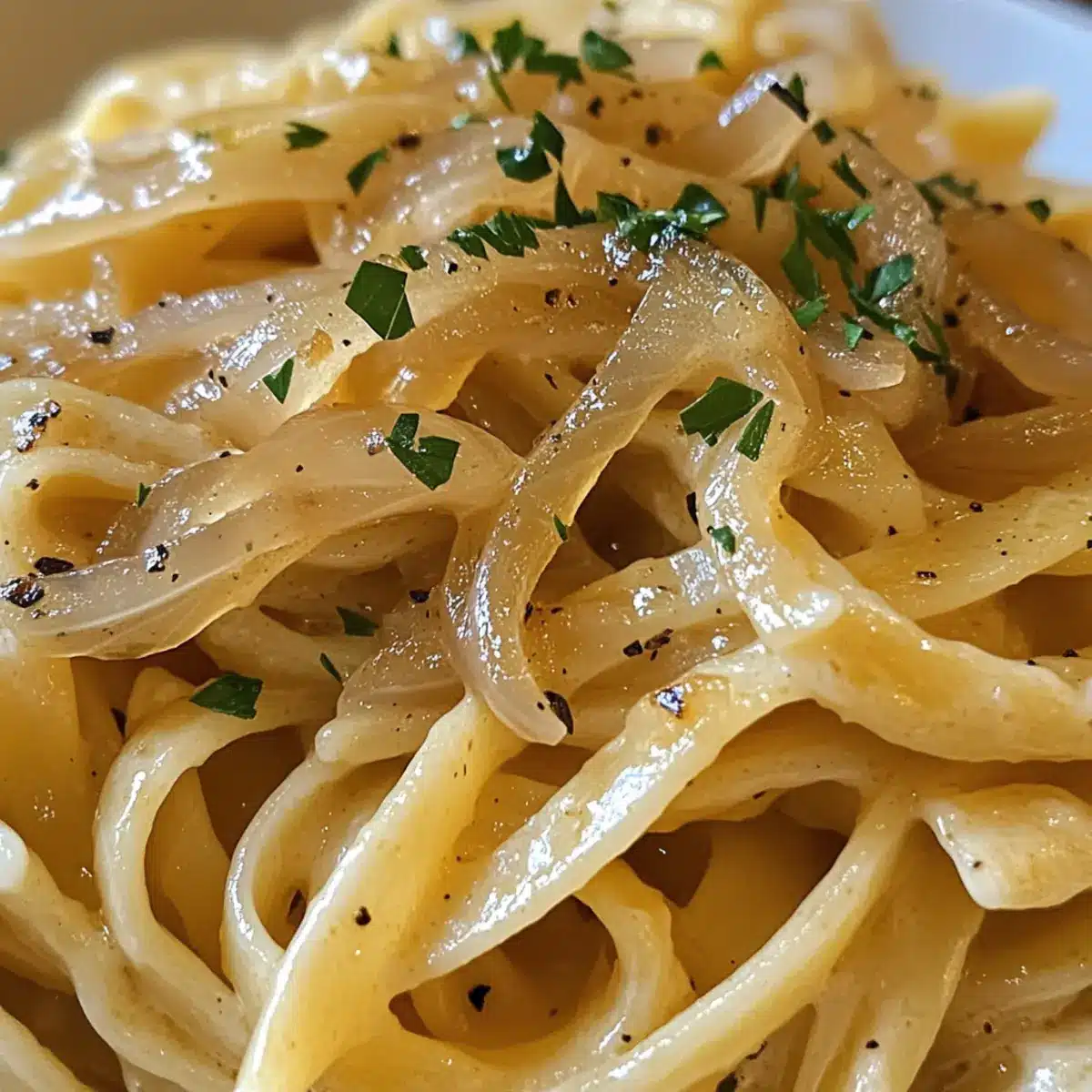Easy Caramelized Onion Pasta: A Delicious One-Pot Delight