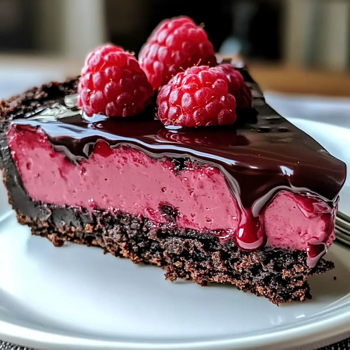 Irresistible Dark Chocolate Raspberry Cheesecake Recipe