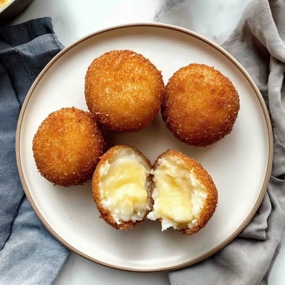 Crispy Cheese Croquettes: Irresistible Comfort in Every Bite
