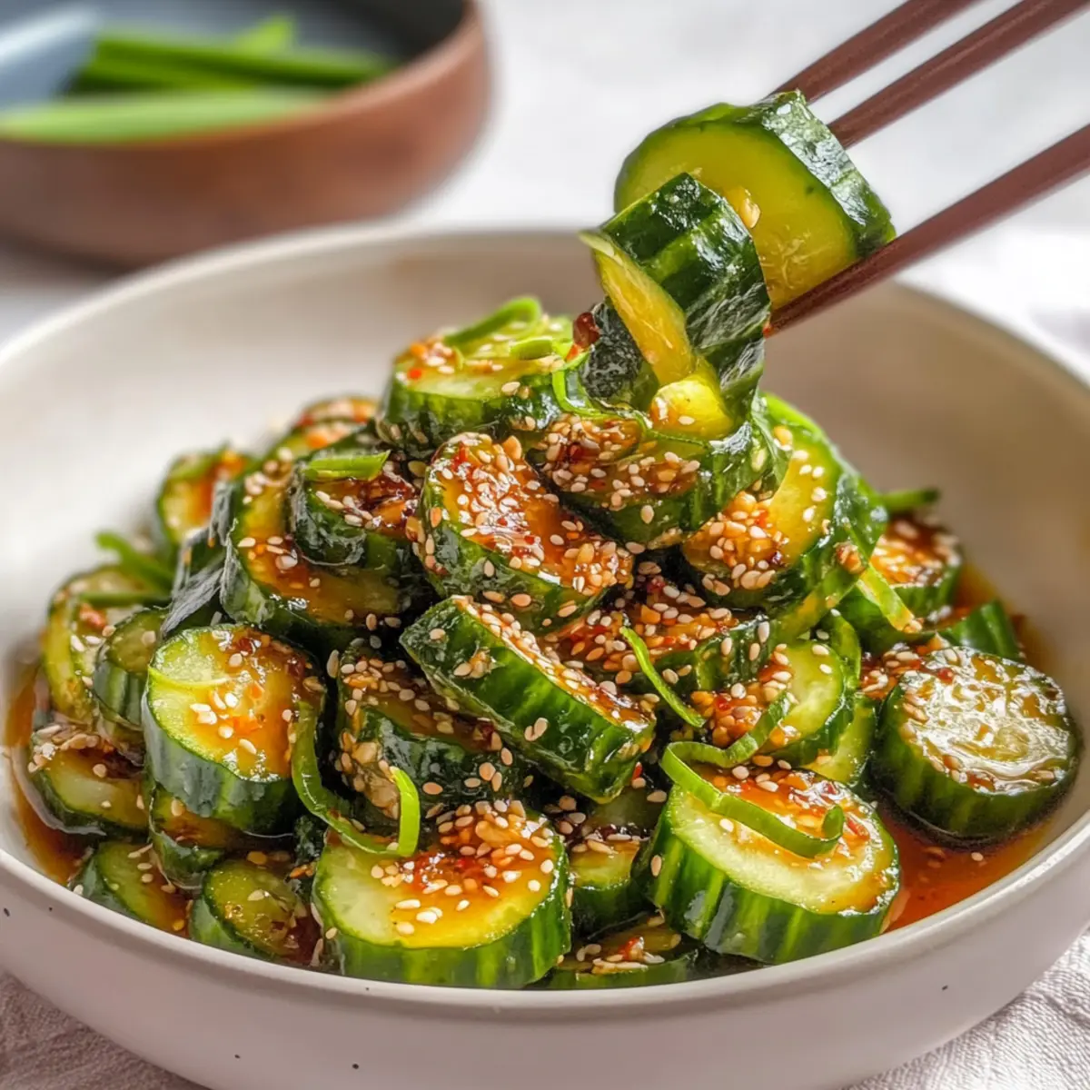 Ultimate Spicy Asian Cucumber Salad for a Delicious Summer