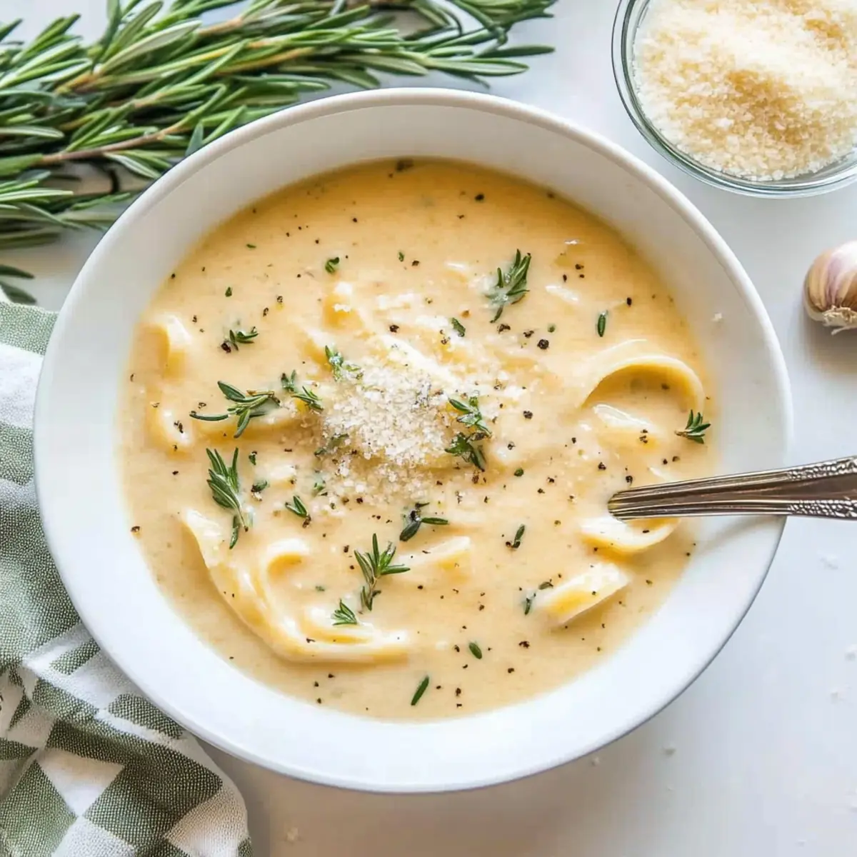 Irresistibly Creamy Garlic Parmesan Cheese Sauce Delight
