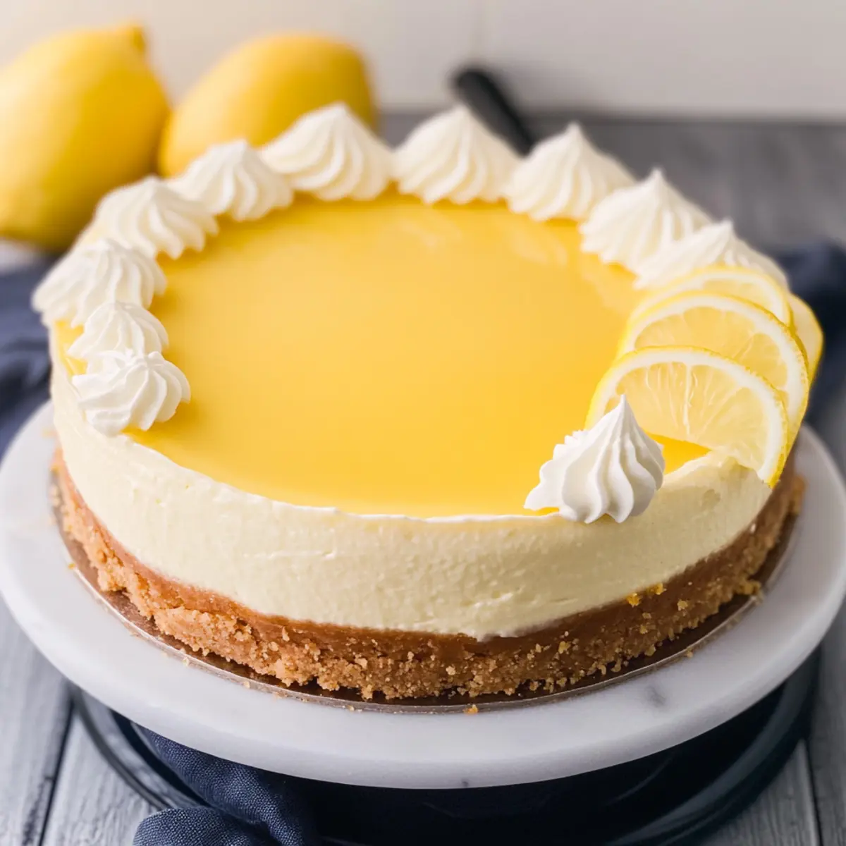 Irresistible Lemon Curd Cheesecake That's Creamy and Dreamy