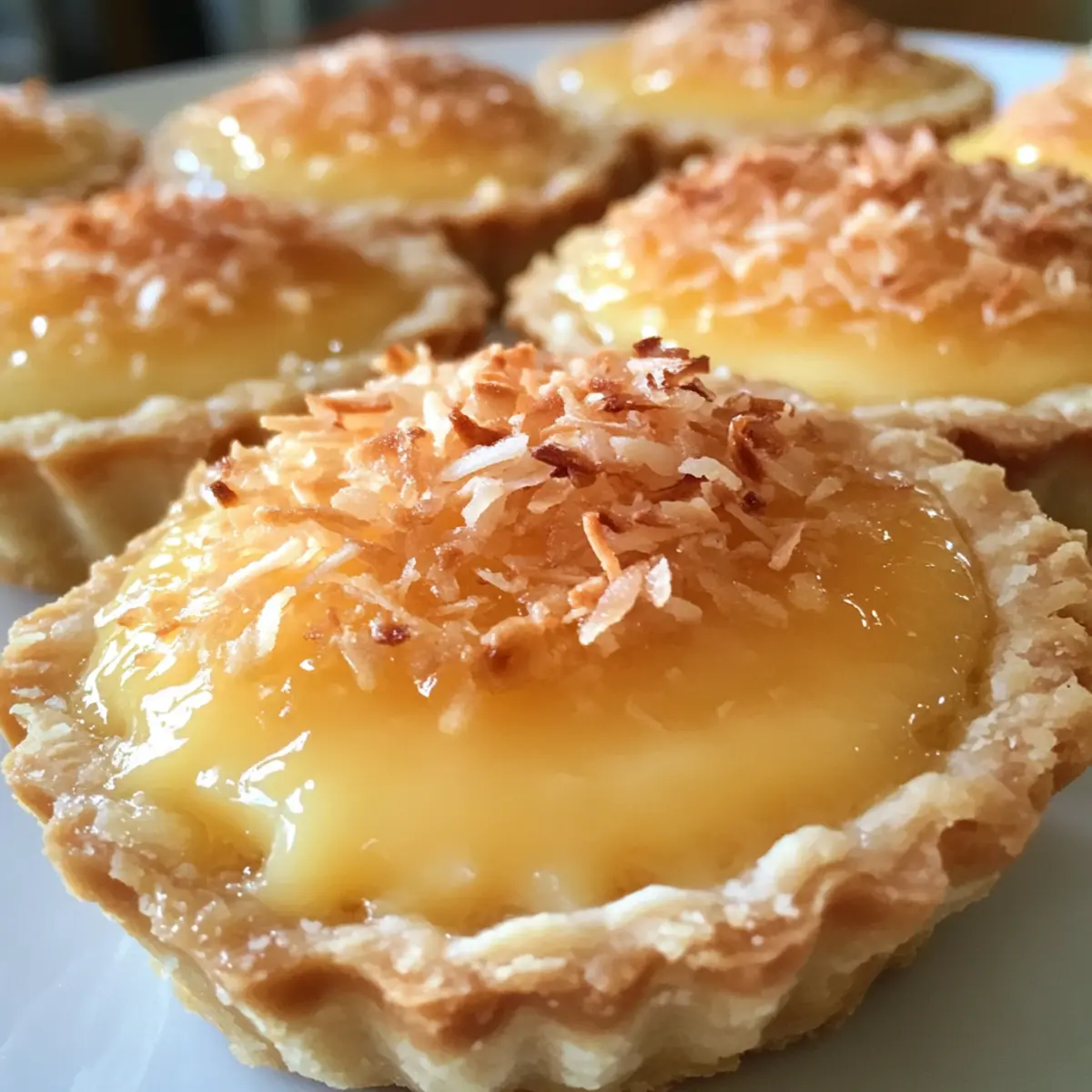 Irresistible Condensed Milk Coconut Tarts for Effortless Indulgence