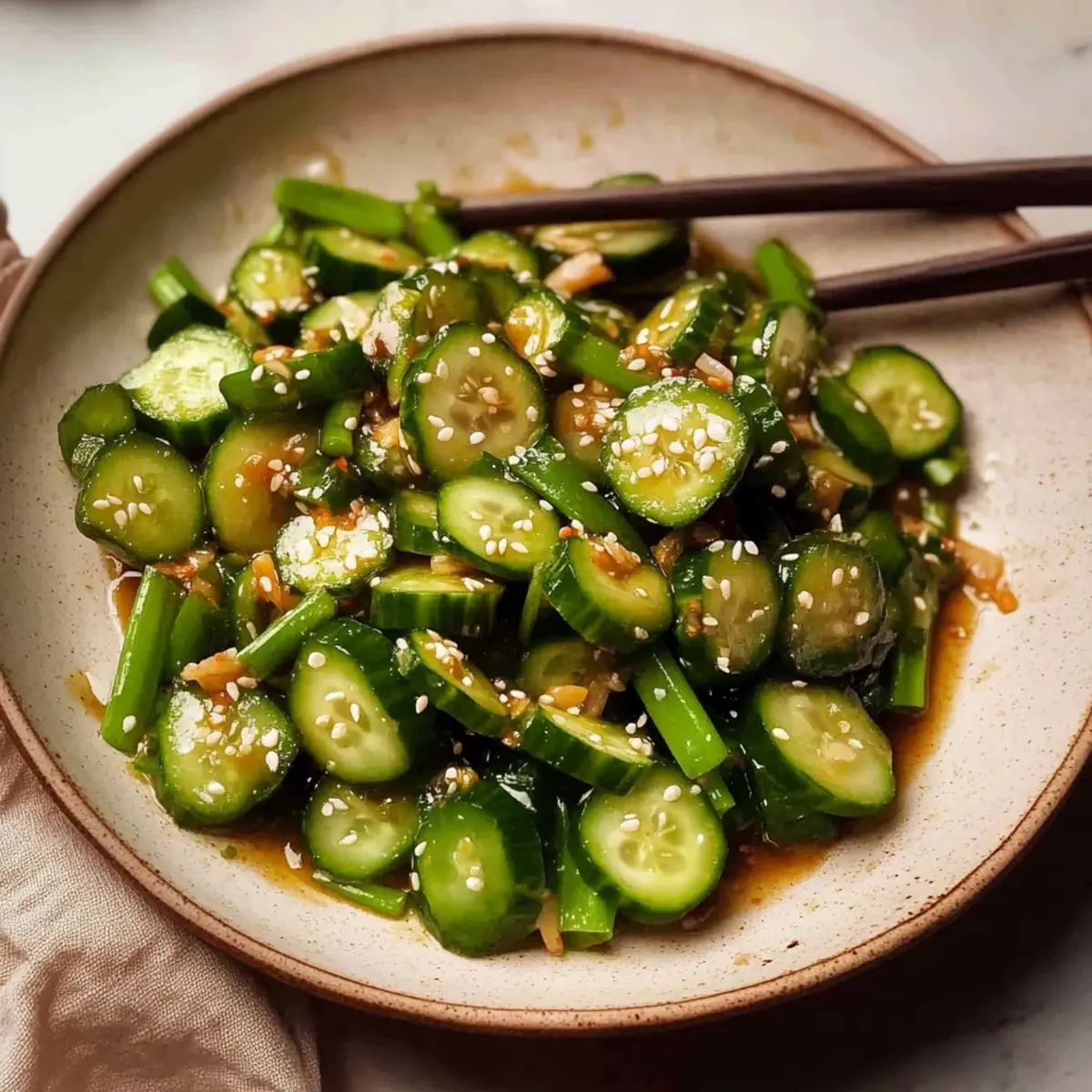 Ultimate Spicy Cucumber Salad: Delicious and Quick Side Dish