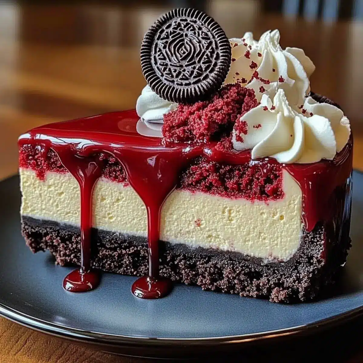 The Best Red Velvet Oreo Cheesecake - Irresistibly Decadent